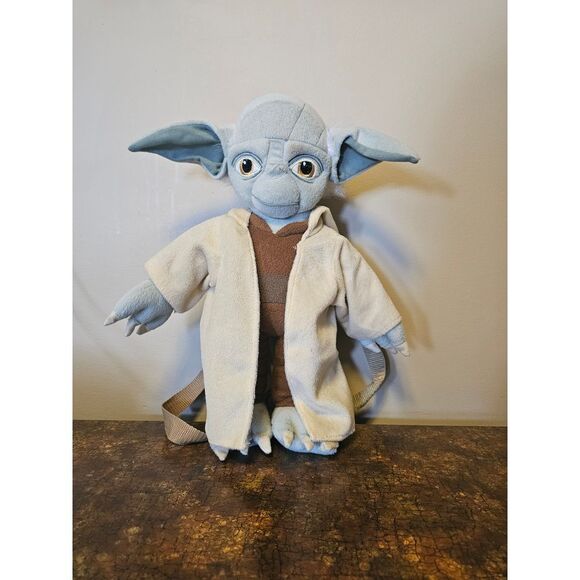 Star Wars | Bags | Star Wars Yoda Plush Stuffed Animal Backpack 21 ...